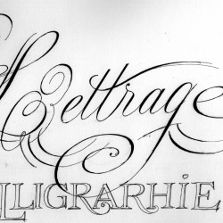 Lettrages & Calligraphie | Patrick Amblevert
