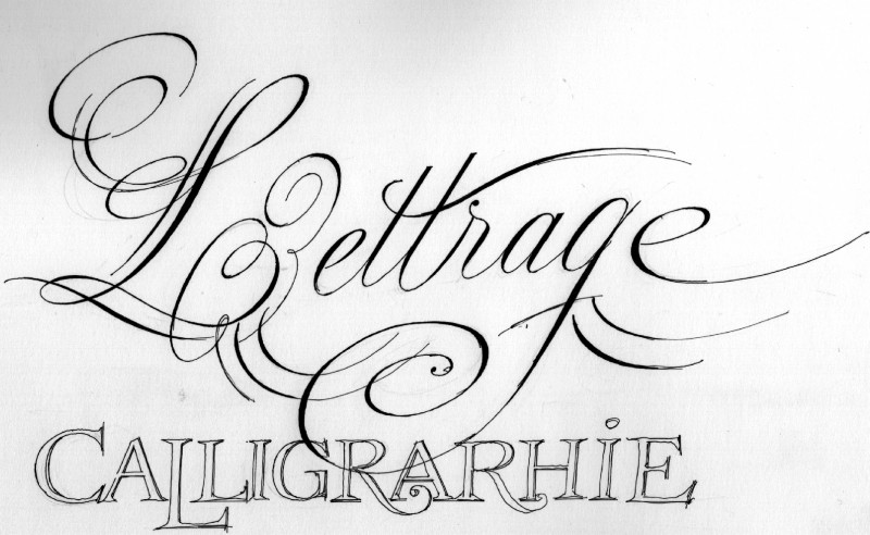Lettrages & Calligraphie | Patrick Amblevert